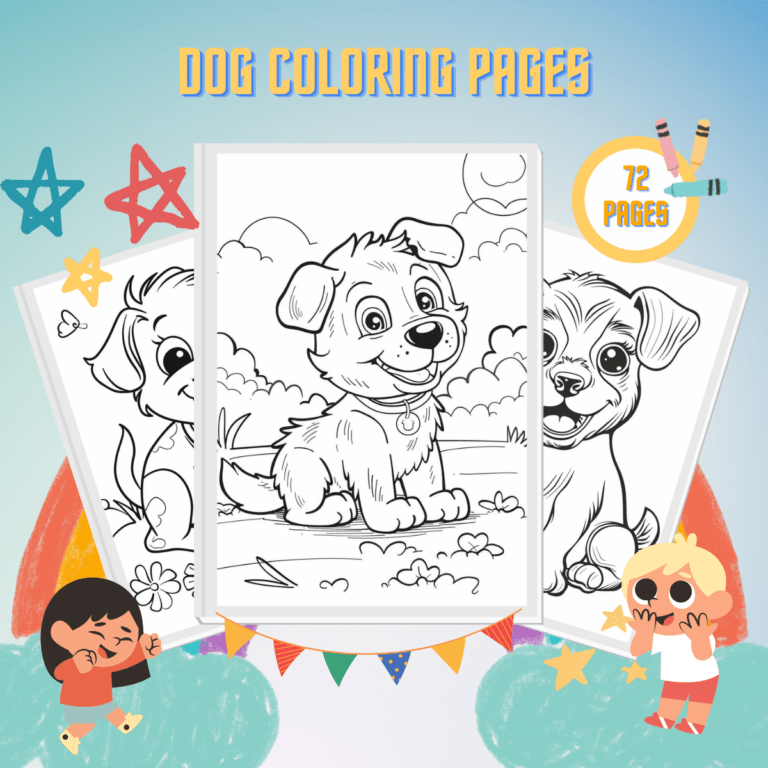 73 Gambar Mewarnai Anjing: Bebaskan Kreativitas Anda! - SSColoring