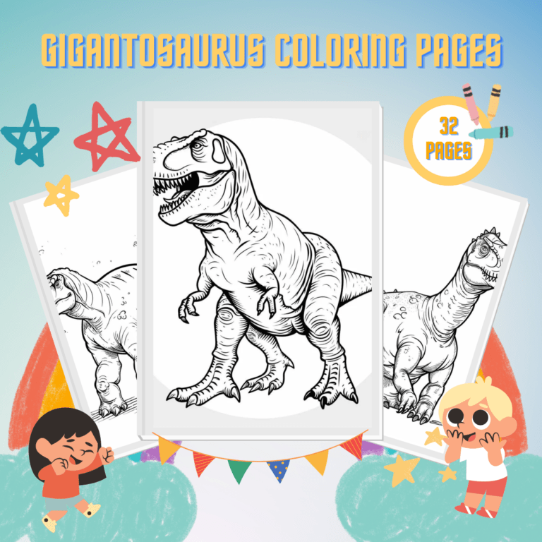 33 Gigantosaurus Coloring Pages - Free PDF Printables