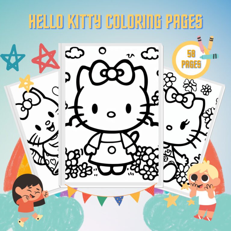 59 Hello Kitty Gambar Mewarnai - Barang Cetakan Gratis - SSColoring