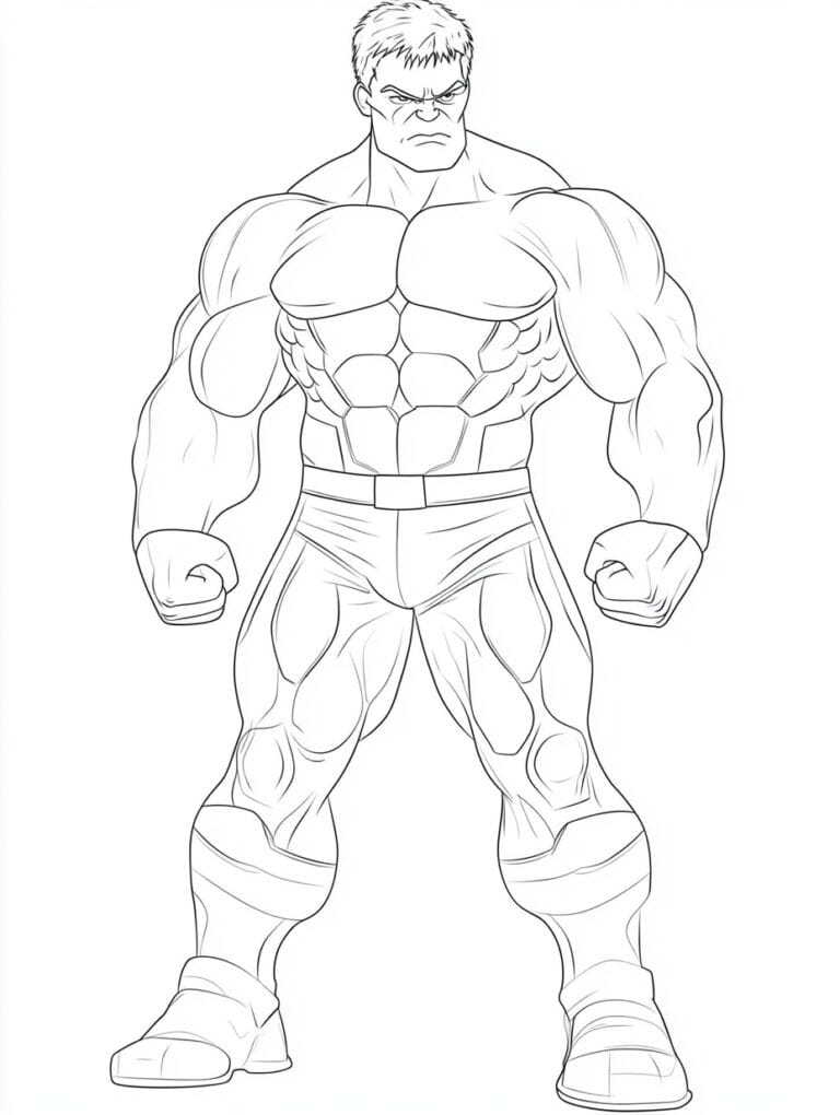 39 Hulk Coloring Pages - Printable Pages For Kids