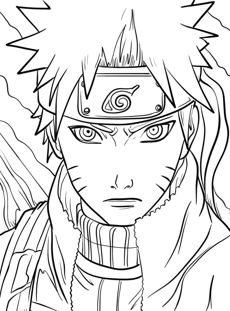 22 Free Printable Naruto Coloring Pages: Ninja Fun!
