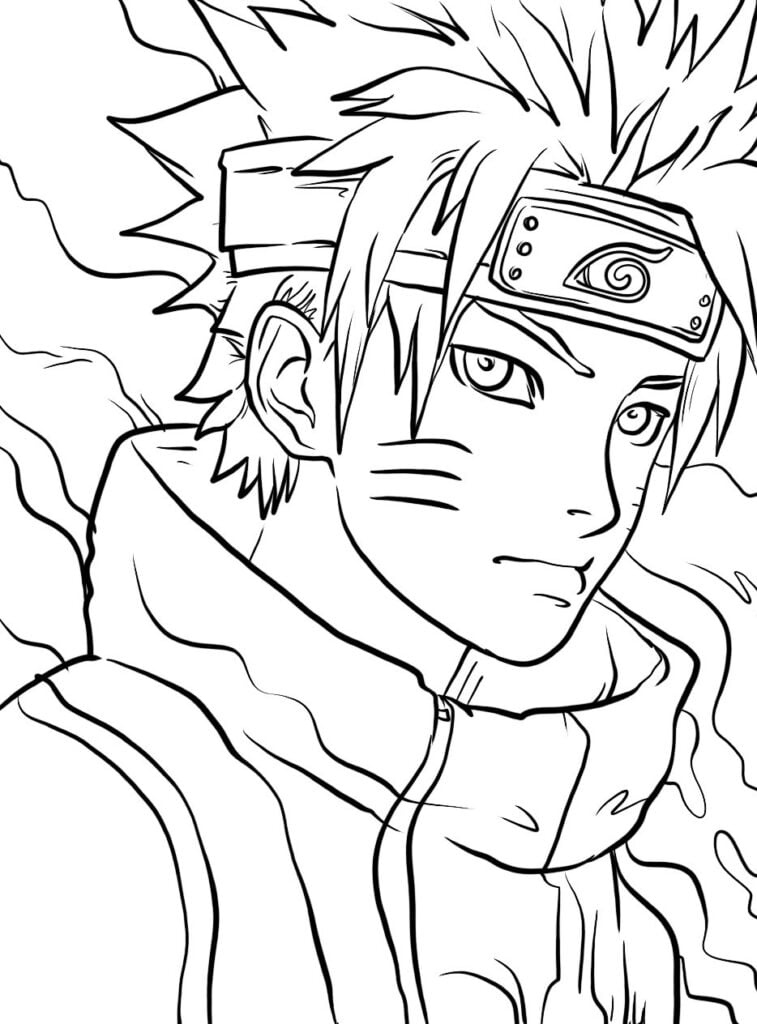 22 Free Printable Naruto Coloring Pages: Ninja Fun!