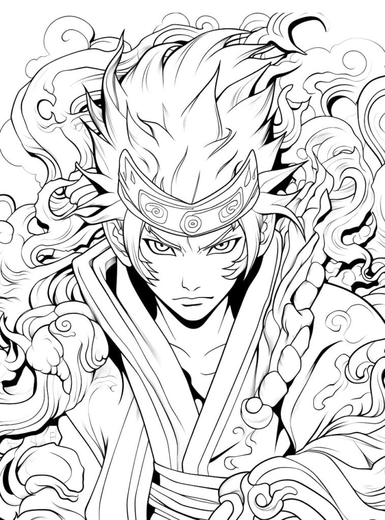 22 Gratis Dapat Dicetak Gambar Mewarnai Naruto: Kesenangan Ninja!