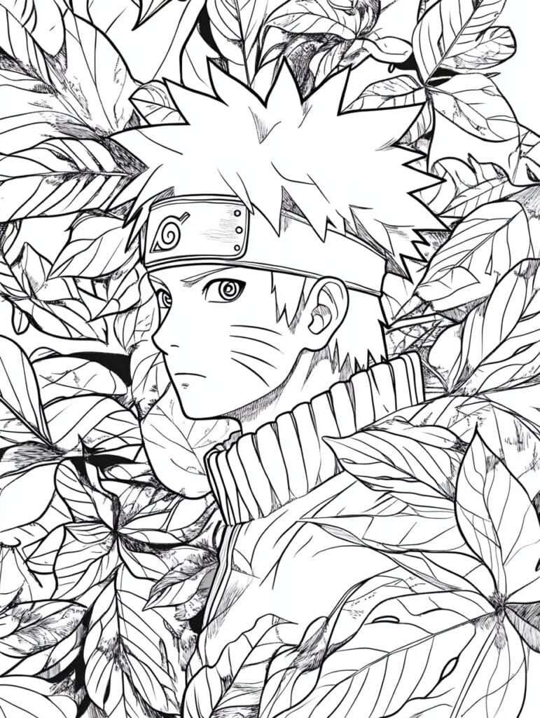 22 Disegni Naruto Da Colorare stampabili gratuite: divertimento ninja!