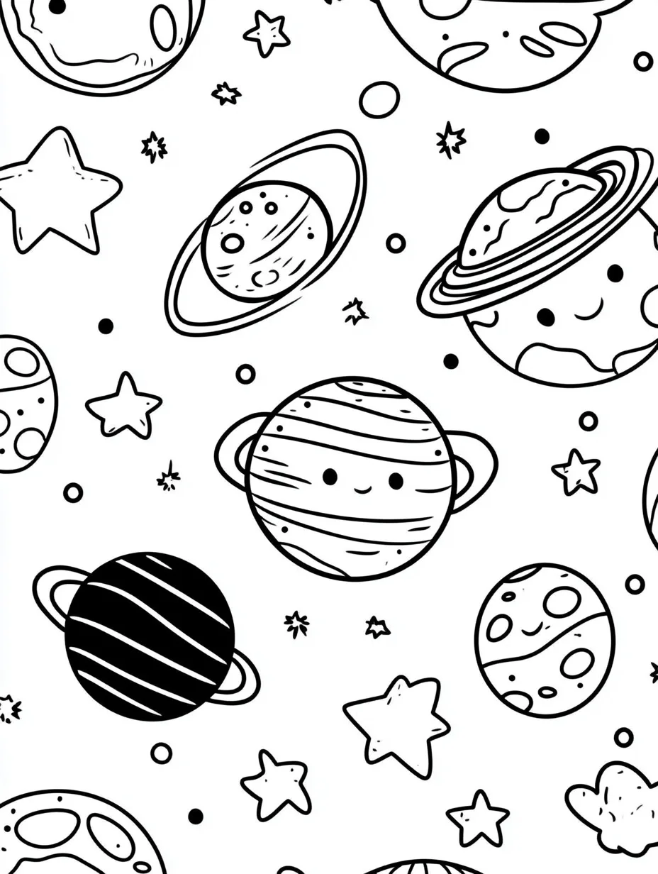 Cute Solar System Coloring Pages 8 Space Dot To Dot Coloring Pages