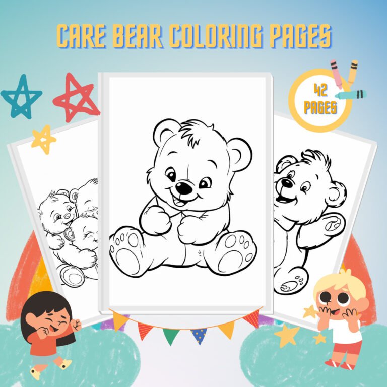 43 Disegni Orsetti del Cuore Da Colorare - PDF stampabili gratuiti