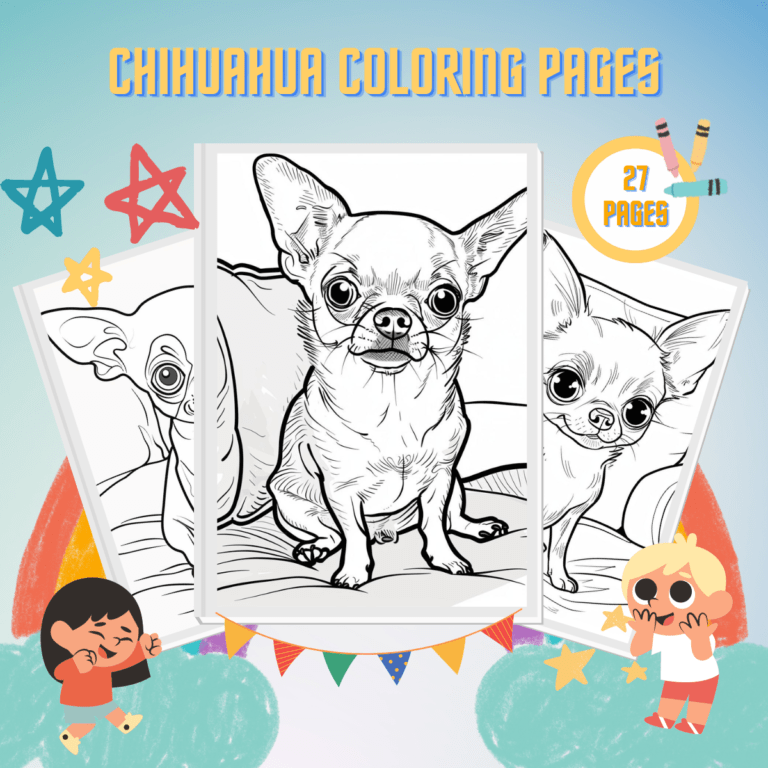 28 Chihuahua Coloring Pages For Kids | Free & Printable