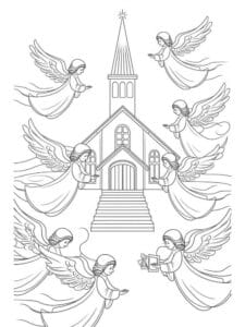 33 Church Coloring Pages For Kids - Free PDF Printables