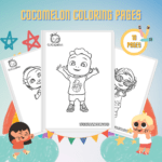 11 CoComelon Coloring Pages For Kids - Free PDF Printables