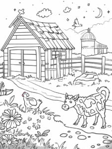 48 Farm Animal Coloring Pages | Free PDF Printables