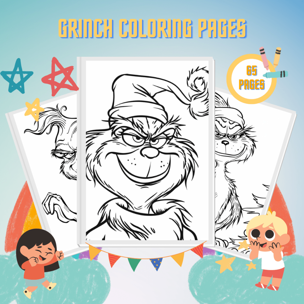 66 Desenhos de Grinch Para Colorir | Grátis e imprimíveis - SSColoring