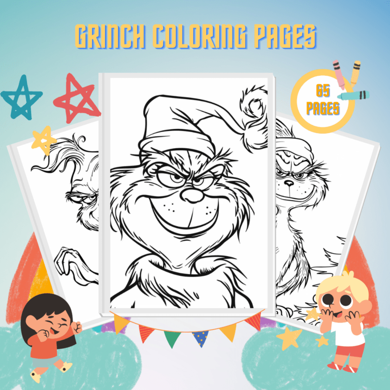 66 Desenhos de Grinch Para Colorir | Grátis e imprimíveis - SSColoring