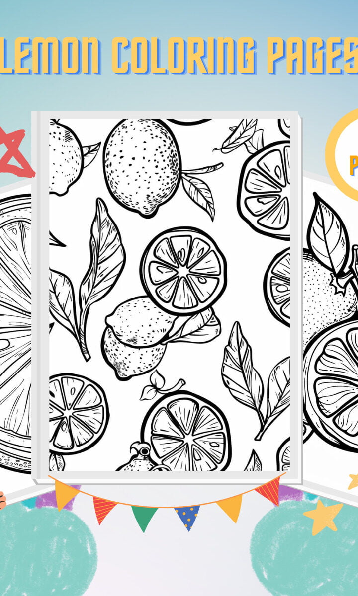 Lemon Coloring Pages