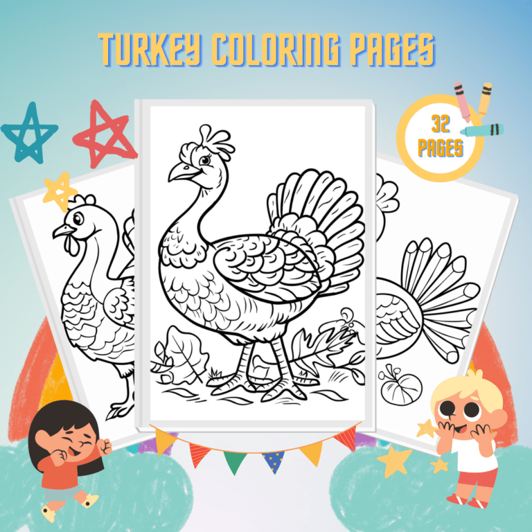 33 Turkey Coloring Pages | Free PDF Printables For Kids