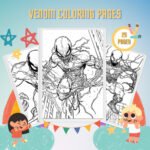 26 Venom Coloring Pages For Kids - Free PDF Printables
