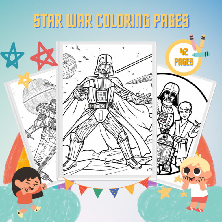 47 Star Wars Coloring Pages - Free PDF Printables | SSColoring