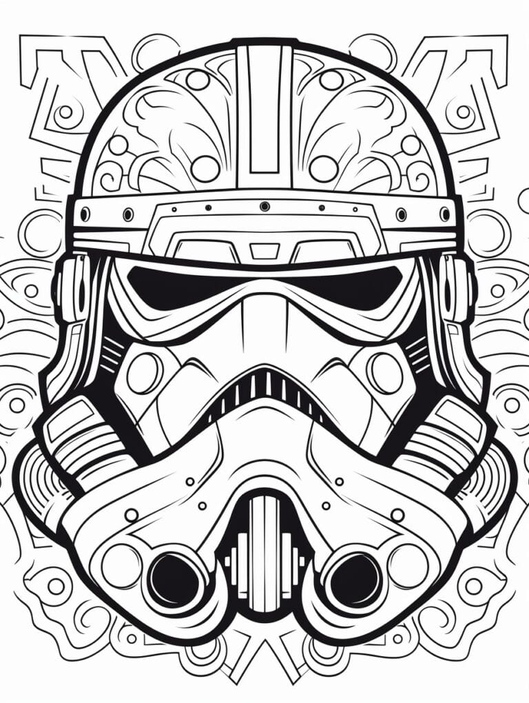 47 Star Wars Coloring Pages - Free PDF Printables | SSColoring