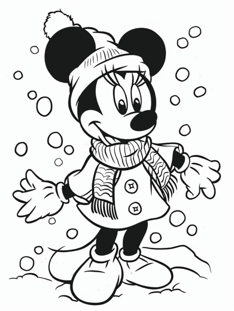 32 FREE Minnie Mouse Coloring Pages: Print & Color Online