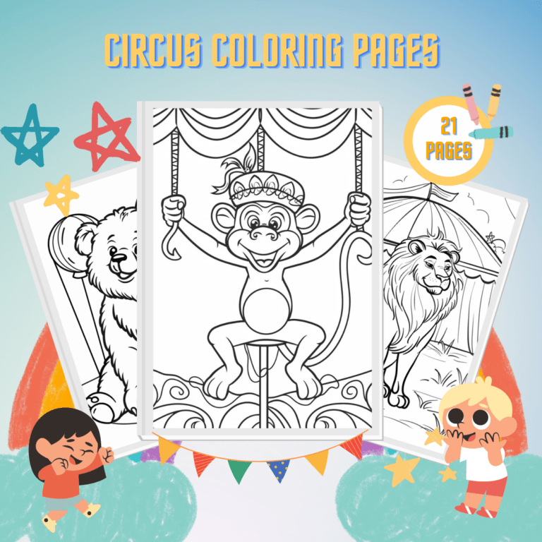 22 Free Circus Coloring Pages For Kids - SSColoring.Com