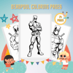 25 Deadpool Coloring Pages: Free Download And Printable PDF