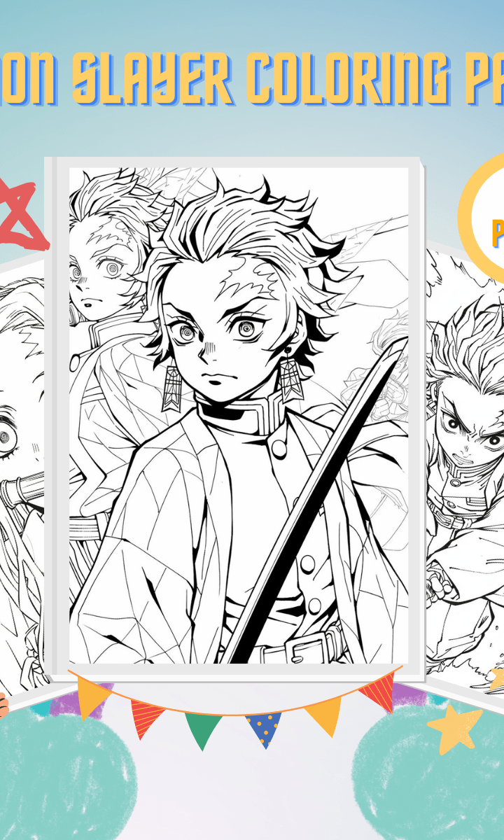 Demon Slayer Coloring Pages