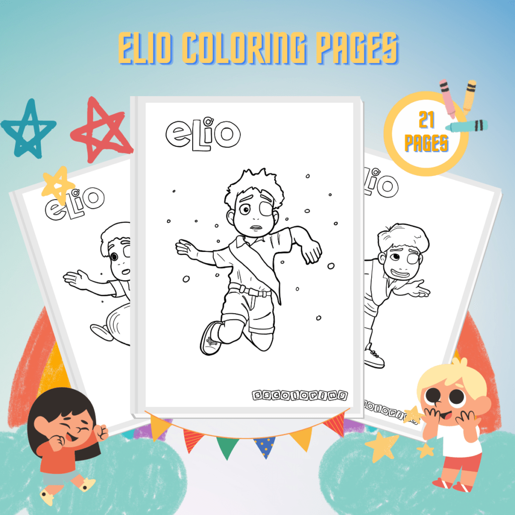 22 Elio Coloring Pages: Blast Off On A Space Adventure!