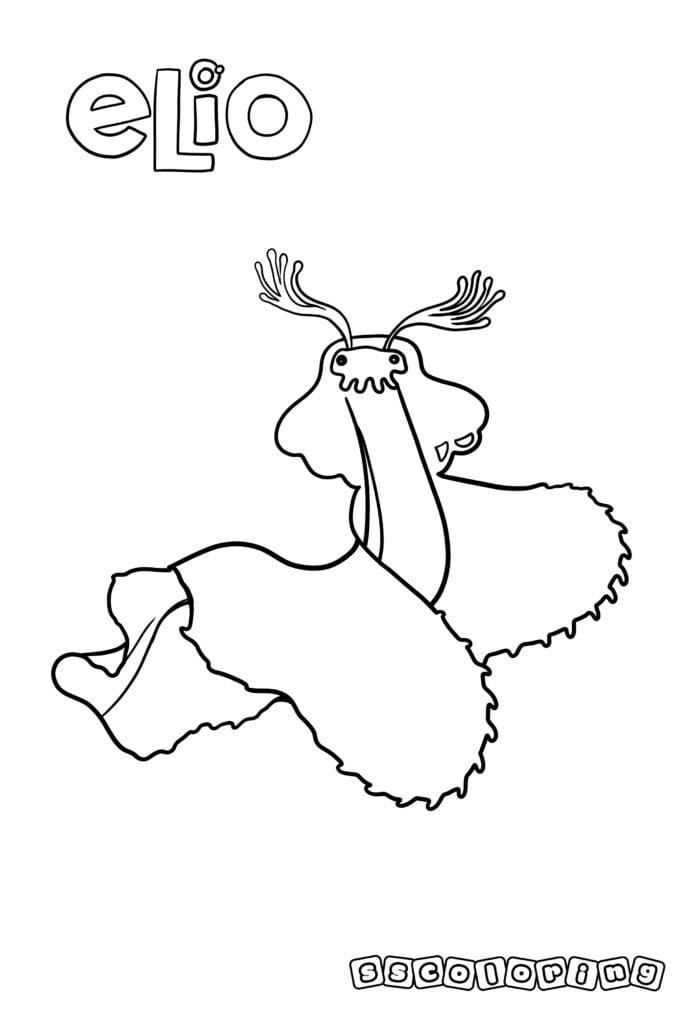 22 Dibujos de Elio Para Colorear: ¡Embárcate en una aventura espacial!