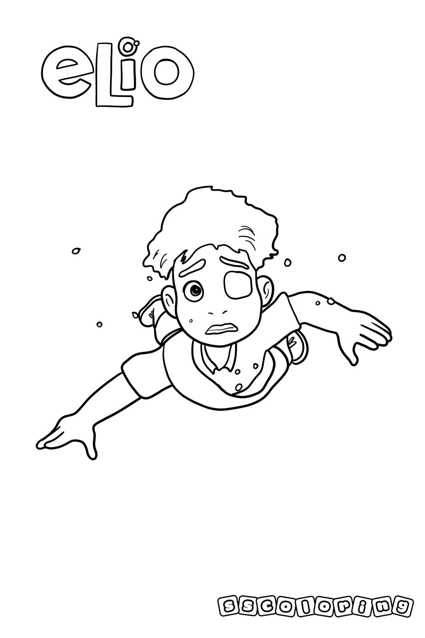 22 Elio Coloring Pages: Blast Off On A Space Adventure!
