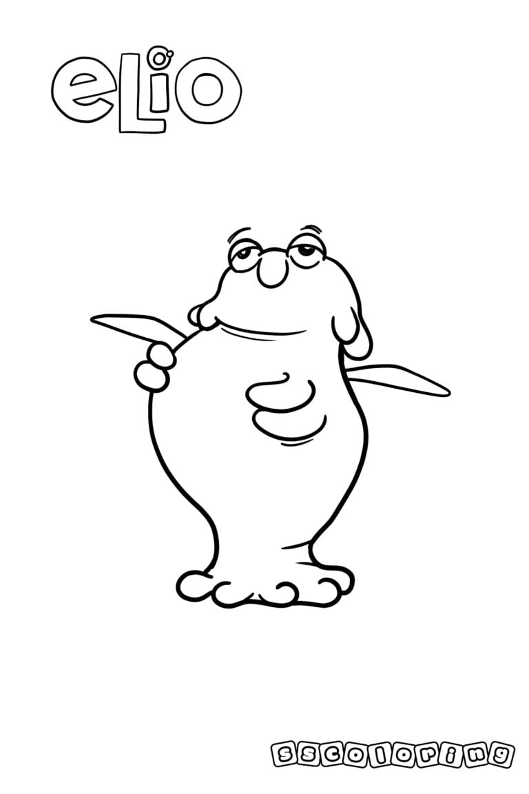 22 Dibujos de Elio Para Colorear: ¡Embárcate en una aventura espacial!