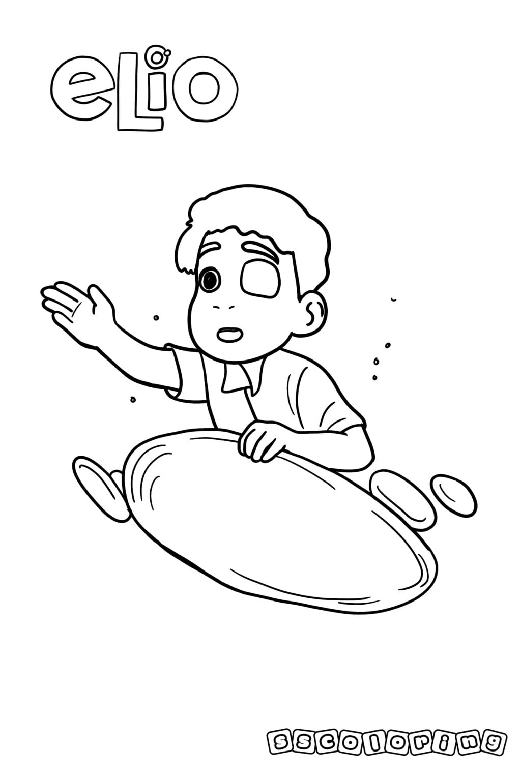 22 Elio Coloring Pages: Blast Off On A Space Adventure!