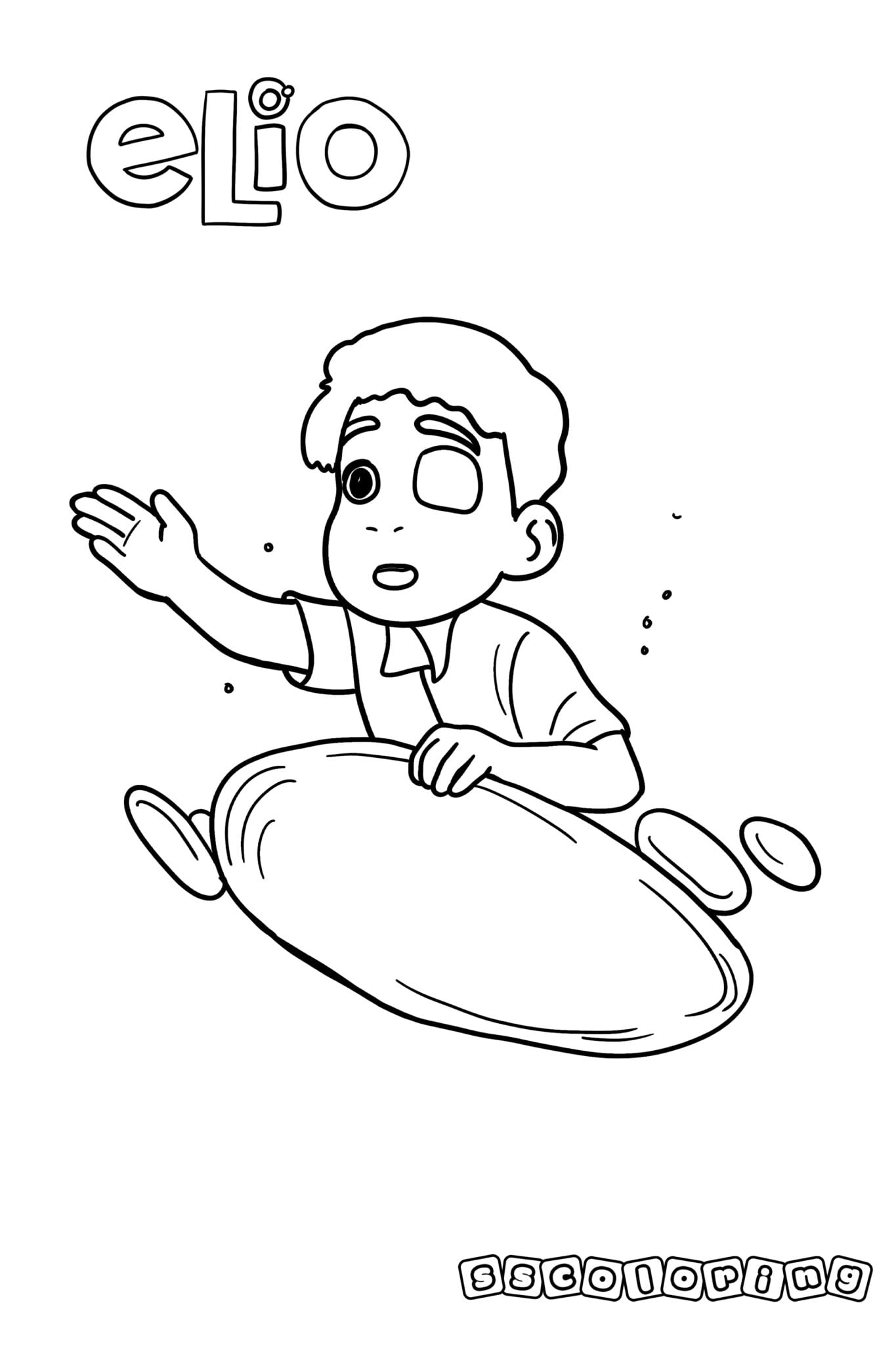 22 Elio Coloring Pages: Blast Off On A Space Adventure!