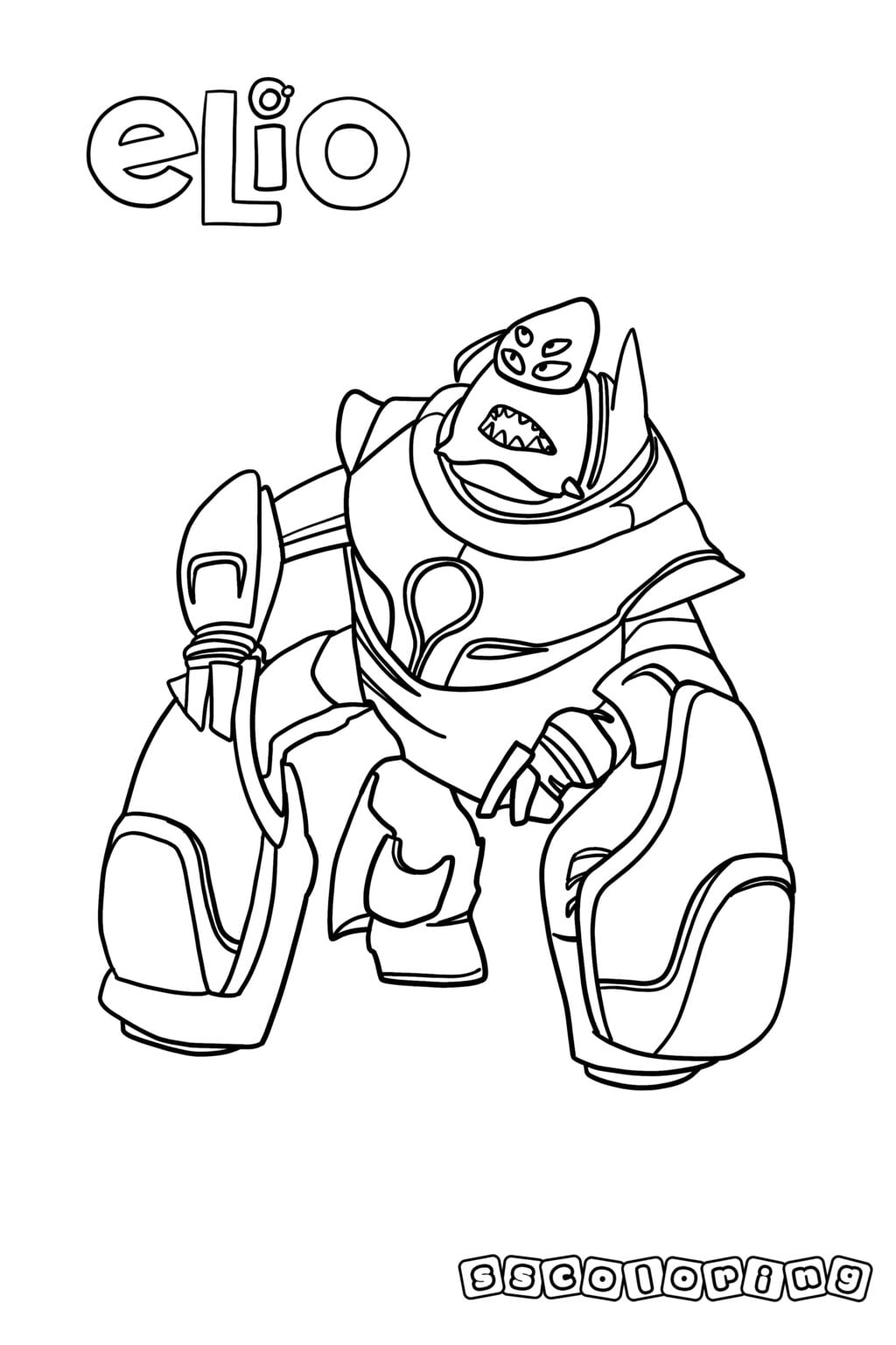 22 Elio Coloring Pages: Blast Off On A Space Adventure!
