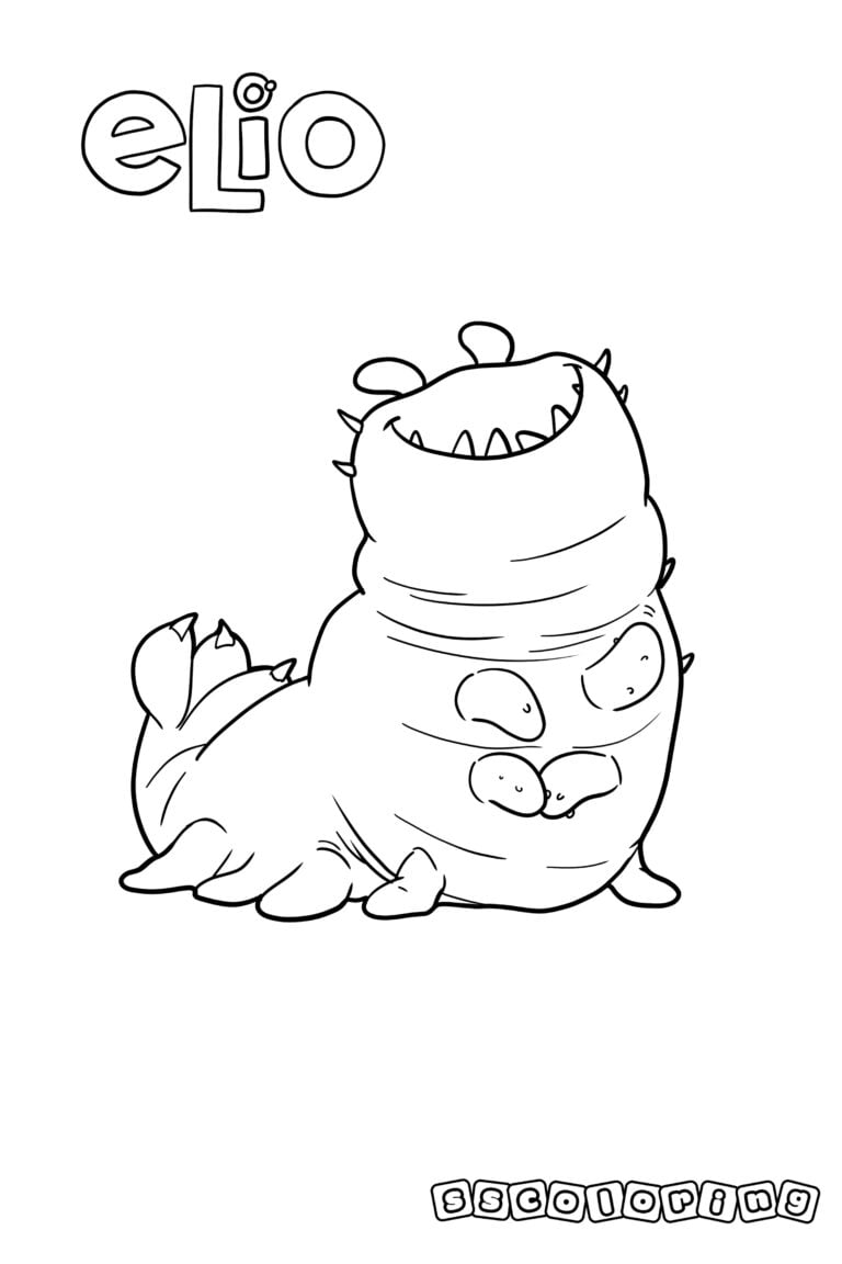 22 Elio Coloring Pages: Blast Off On A Space Adventure!