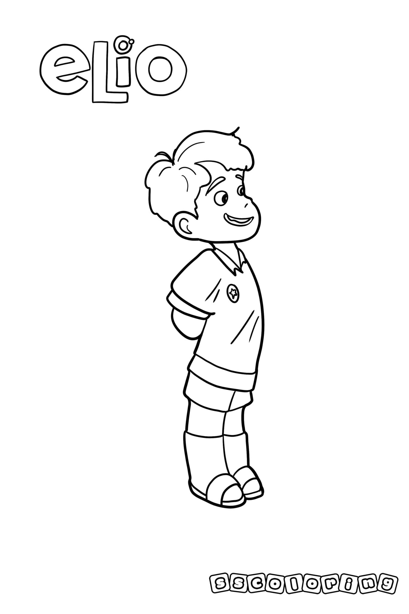 22 Elio Coloring Pages: Blast Off On A Space Adventure!