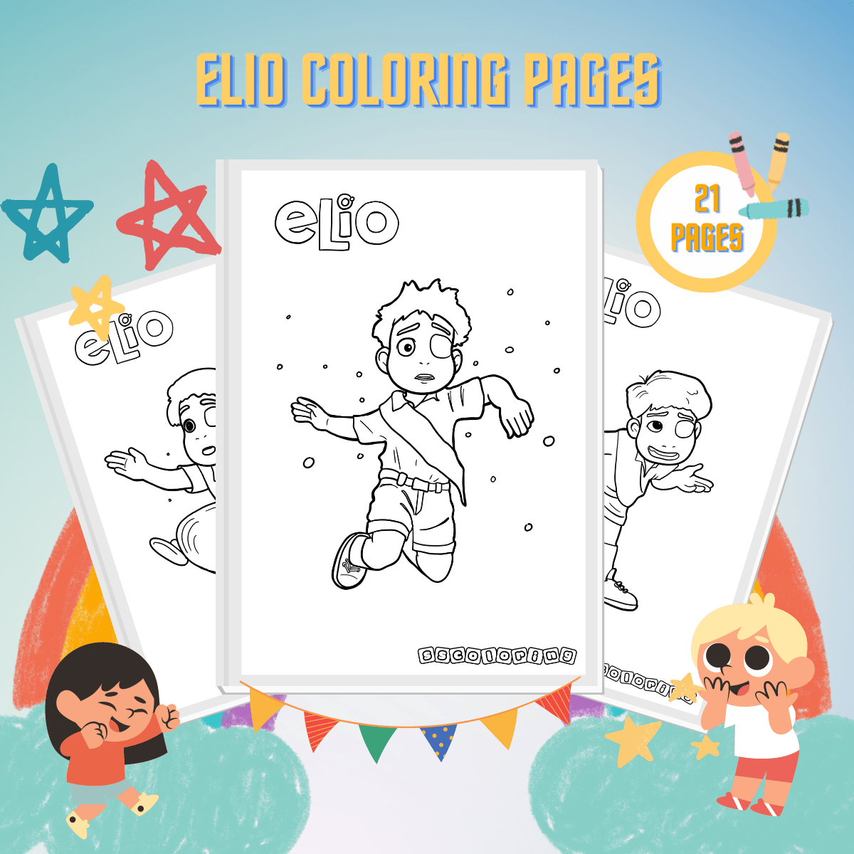 21 Elio Coloring Pages: Blast Off On A Space Adventure!