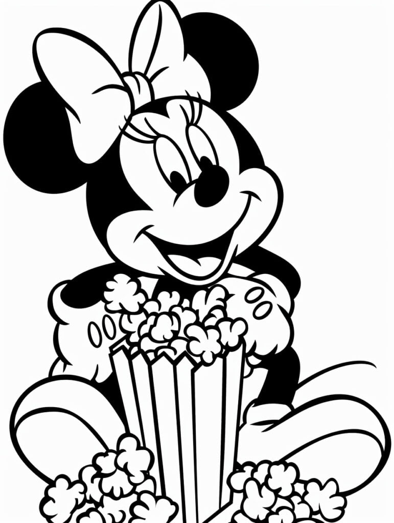 32 FREE Minnie Mouse Coloring Pages: Print & Color Online