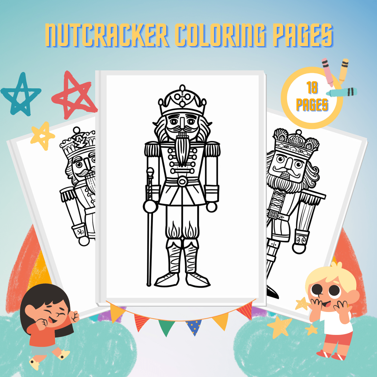 Printable Nutcracker Coloring Pages [2025]
