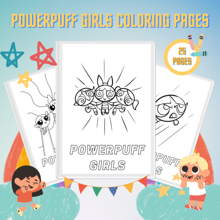26 Dibujos de Las Chicas Superpoderosas Para Colorear gratis | Descargar e imprimir PDF