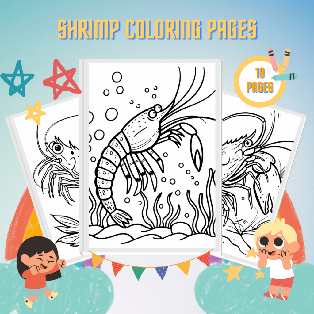 19 Shrimp Coloring Pages: Dive Into Underwater Creativity