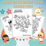 12 Coloriage Spidey et ses amis extraordinaires : imprimables gratuitement