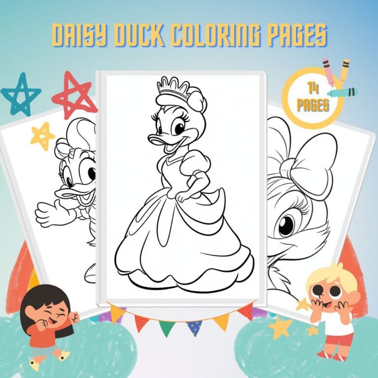 15 Daisy Duck Coloring Pages | Free Download & Printables