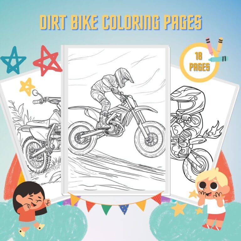 19 disegni moto da cross da colorare | Download gratuito e pintables