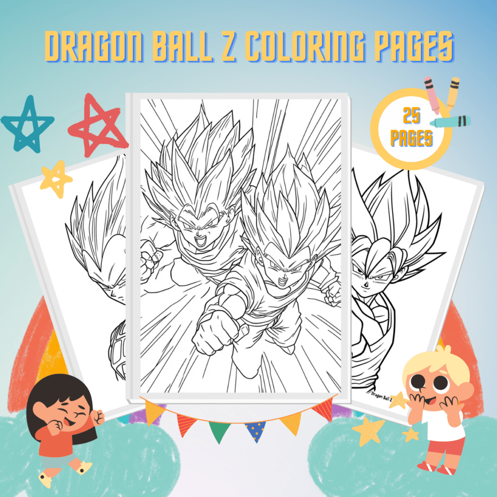 26 Dragon Ball Z Coloring Pages | Printable & Online
