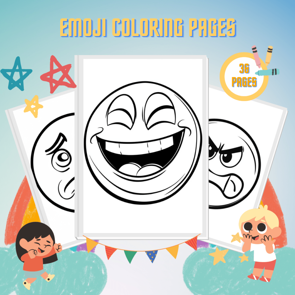 37 Emoji Coloring Pages: Banish Boredom With Color!