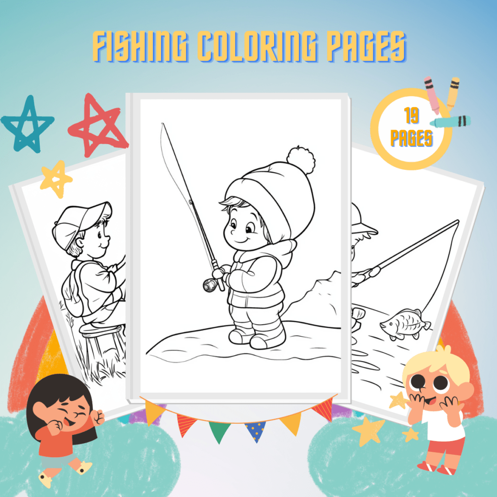 17 Fishing Coloring Pages: Reel In The Fun & Color!