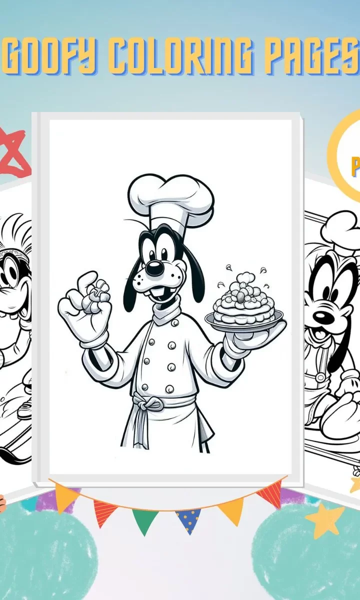Goofy Coloring Pages