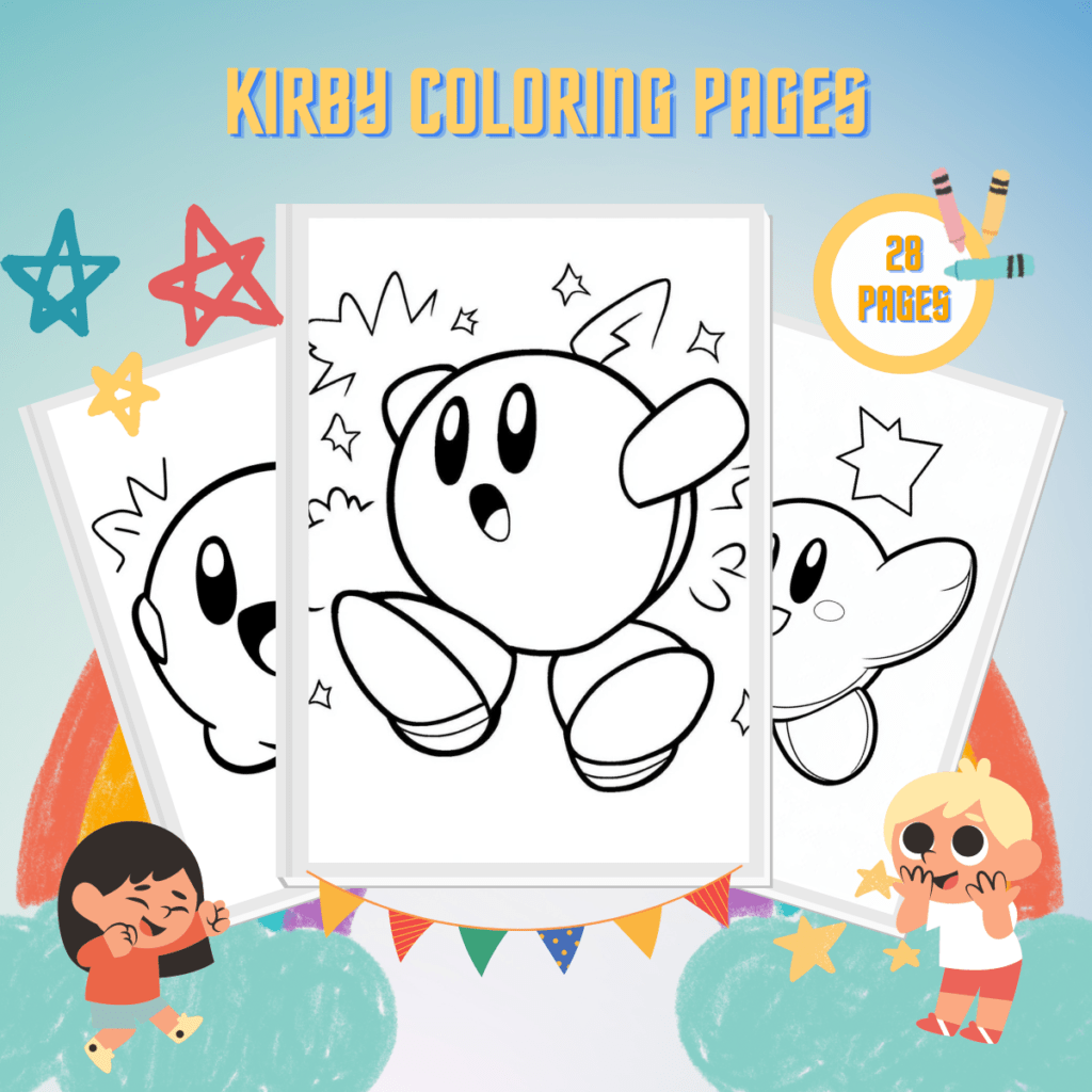 29 Kirby Coloring Pages | Free Printables & Online Coloring