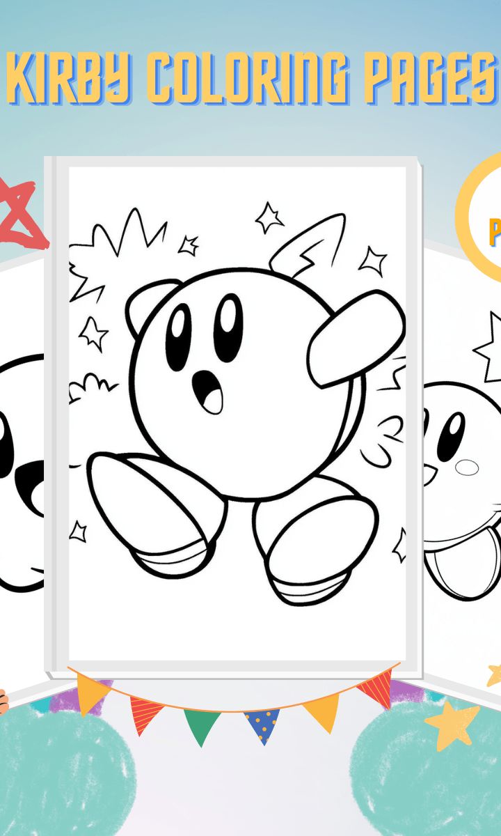 Kirby Coloring Pages
