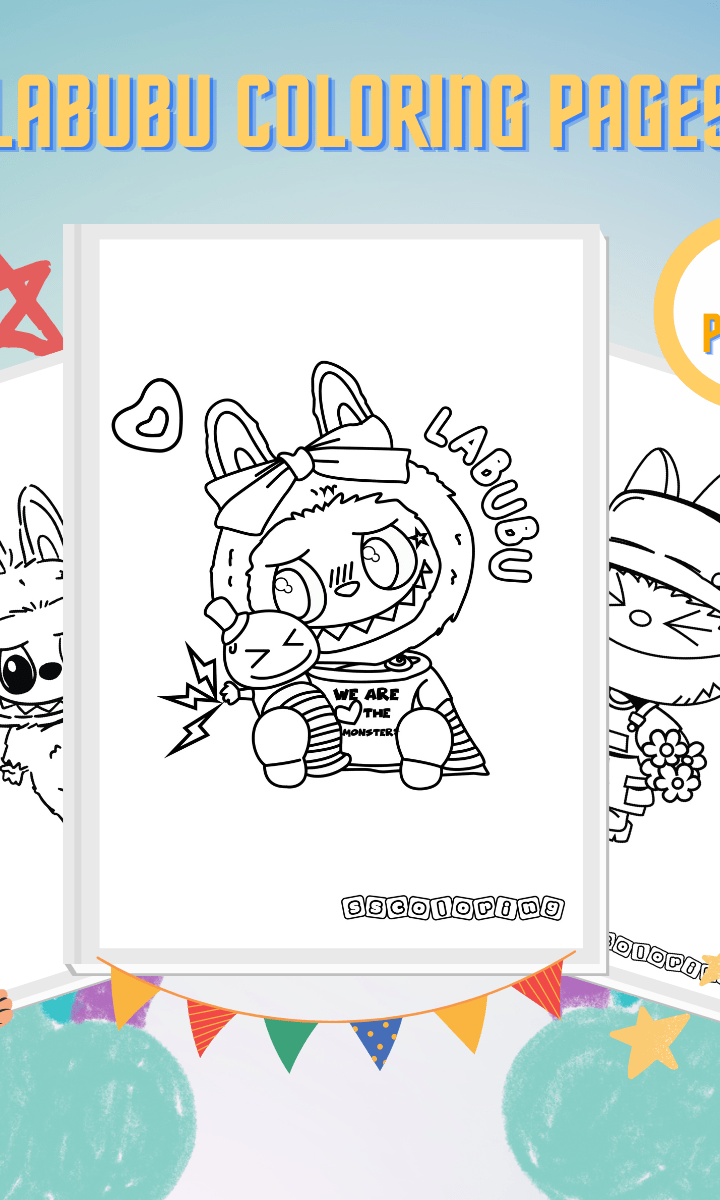 Kolorowanki Labubu