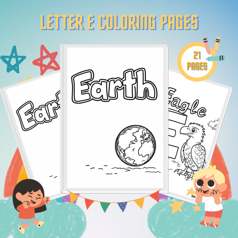 22 Letter E Coloring Pages: A Whimsical World Of E's Awaits!